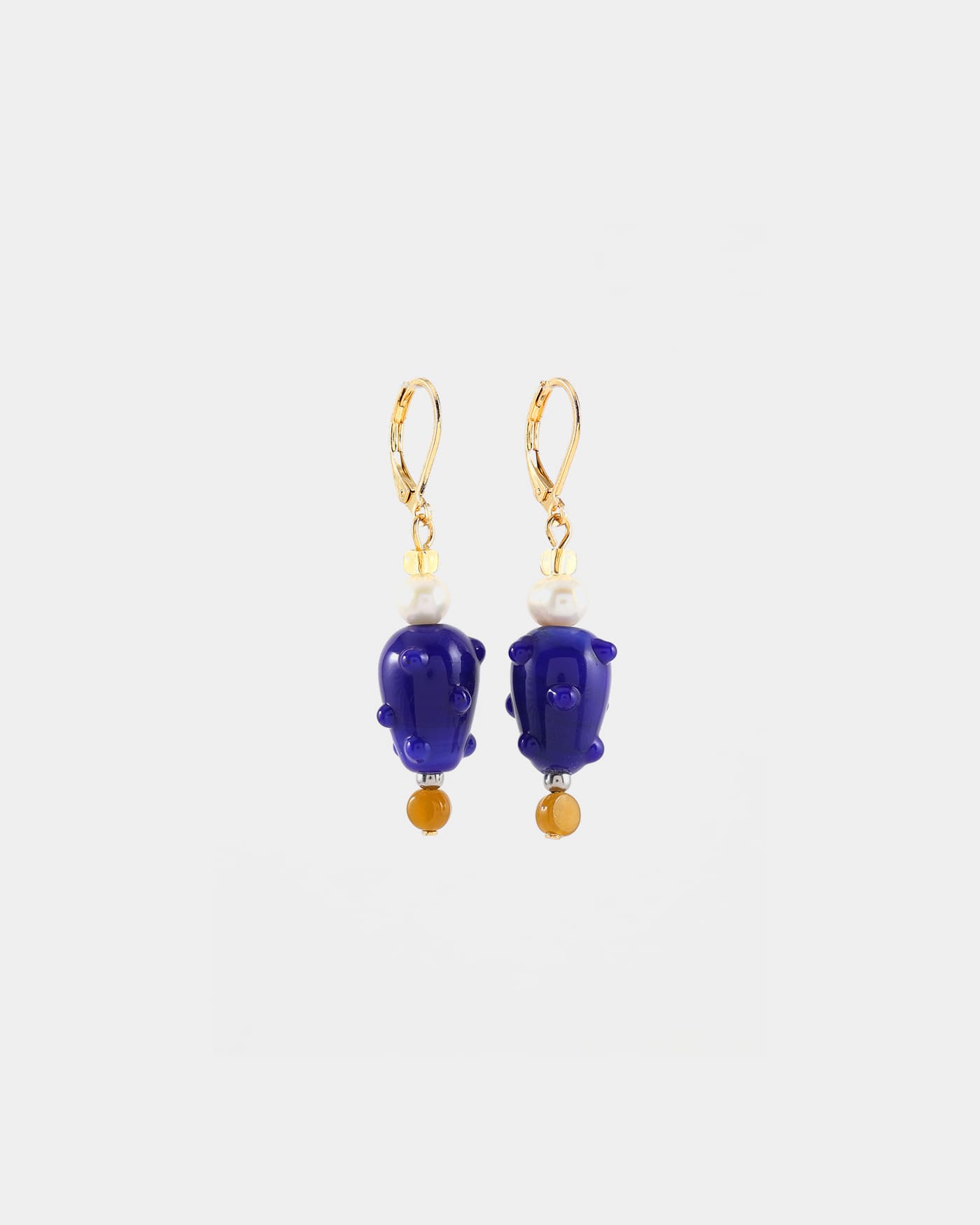 Fayla | Colorful two-tone earrings | Anne-Marie Chagnon